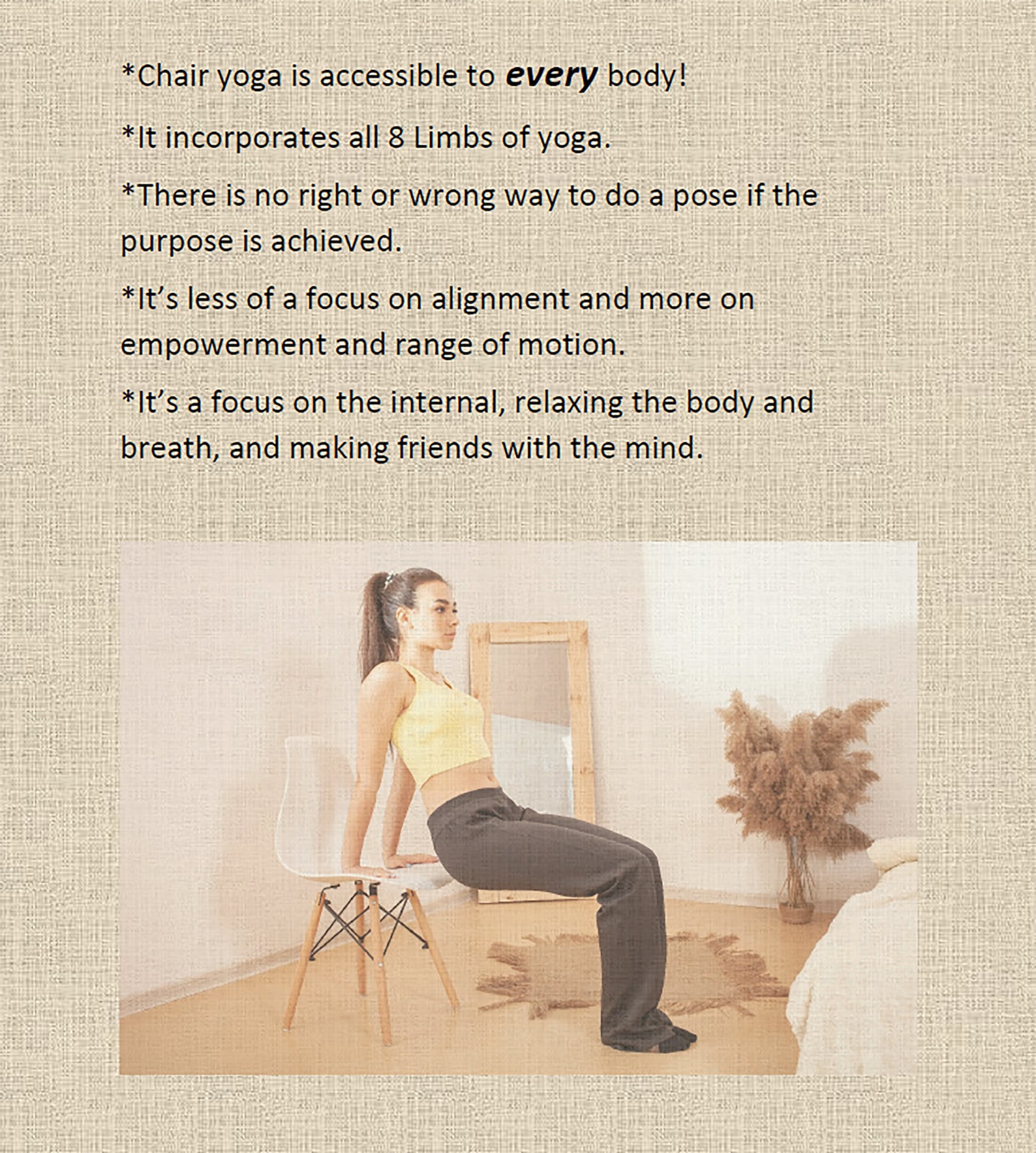 Chair Yoga Scripts L Done for You Yoga Class Plans L PDF L Ebook L ...