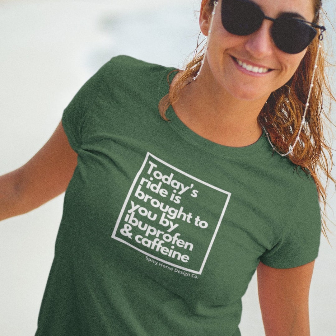 Today's Ride Women's Equestrian T-shirt | Horseback Rider | Horse Woman ...