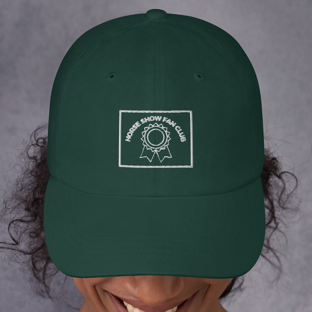 Horse Show Fan Club Hat | Equestrian | Adult Amateur | Hunter Jumper ...