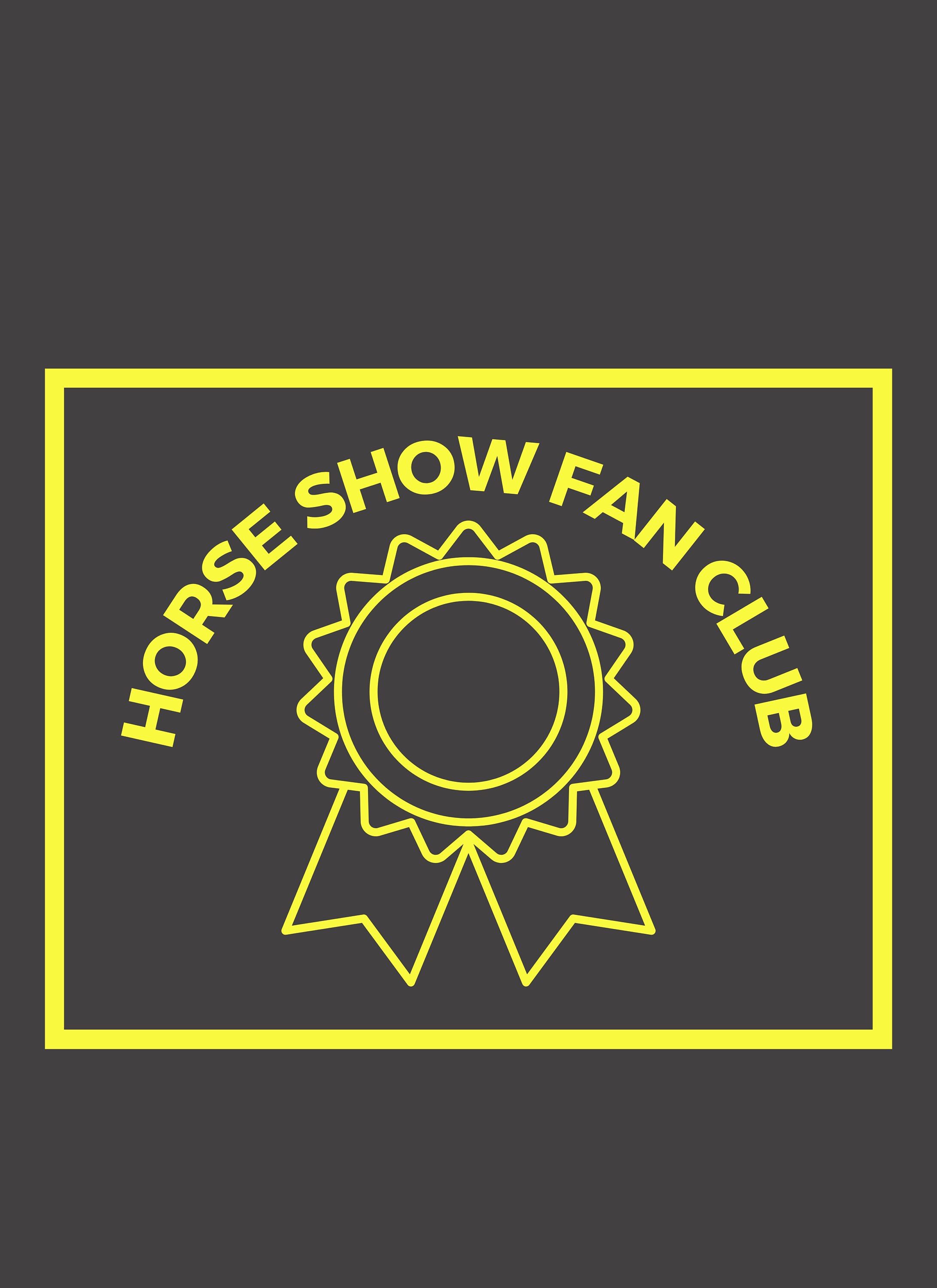 Horse Show Fan Club Sherpa Lined Denim Jacket | Equestrian | Adult ...