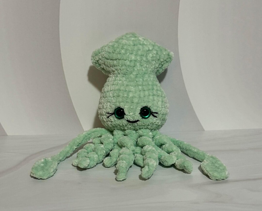 Sophia Squid | Handmade | Stuffed Animal | Soft Plushie | Perfect for ...