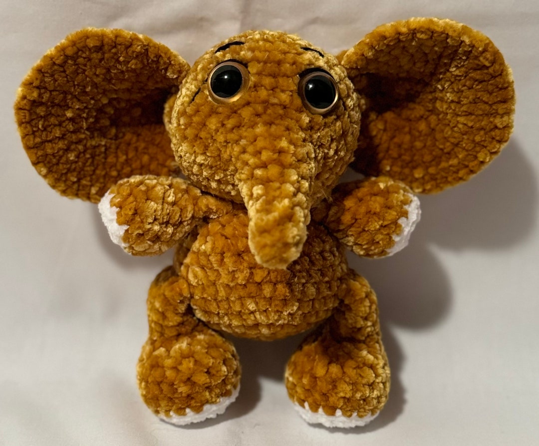 Ellie Elephant Handmade Stuffed Animal Soft Plushie - Etsy