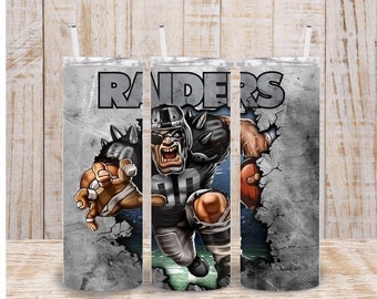 Raiders Wrap for Tumbler - Etsy