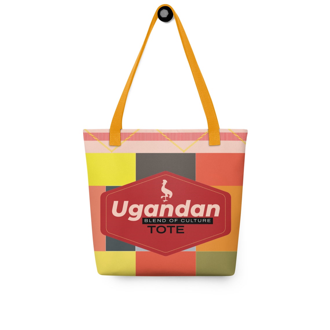 Ugandan Tote Bag Ugandan Gifts Uganda Art Uganda Flag Ugandan Bag - Etsy