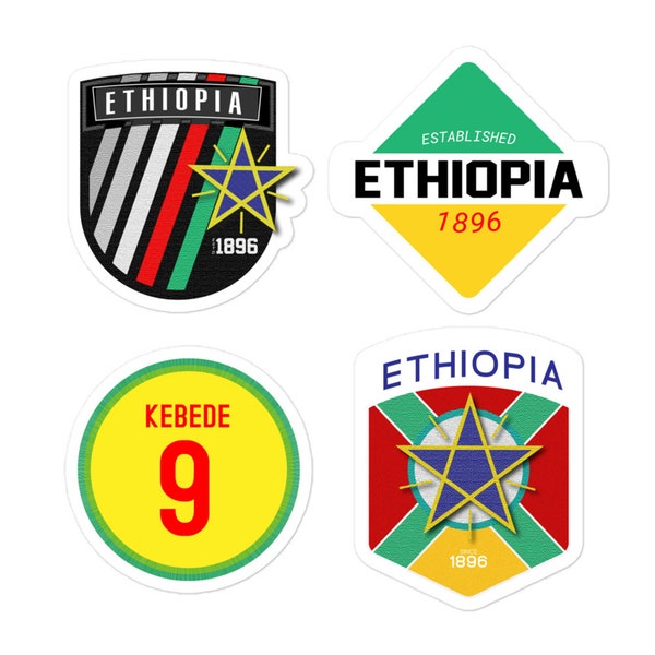 Ethiopian Stickers - Etsy