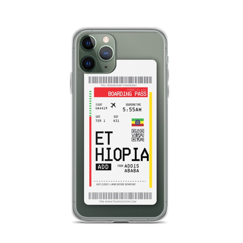 Ethiopia Traveller iPhone Case | Ethiopian Phone Case | Ethiopian Art ...