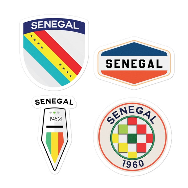 Senegal Stickers - Etsy