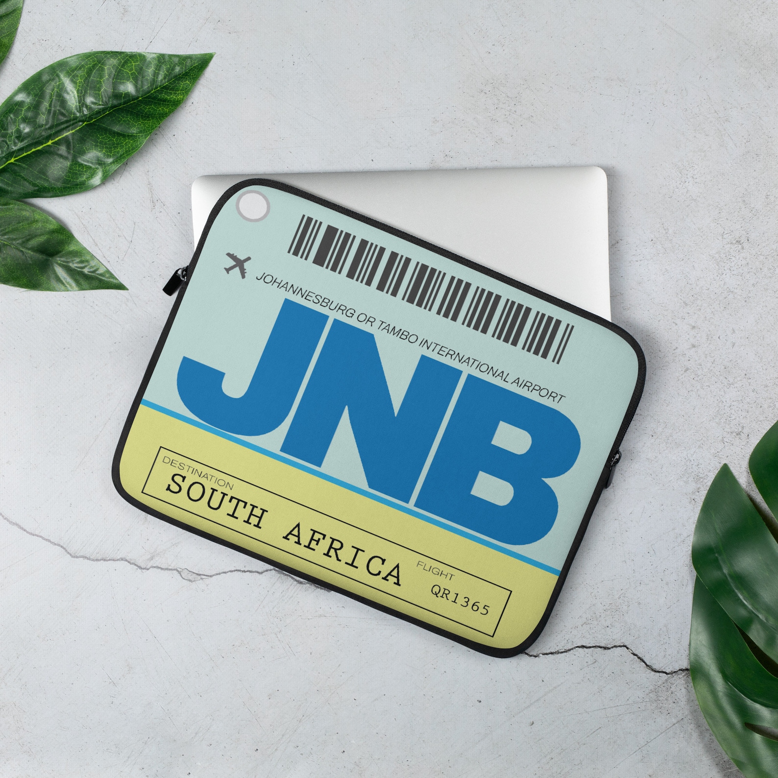 JNB Johannesburg Tambo Airport Tag Laptop Sleeve Laptop Case 13inch ...