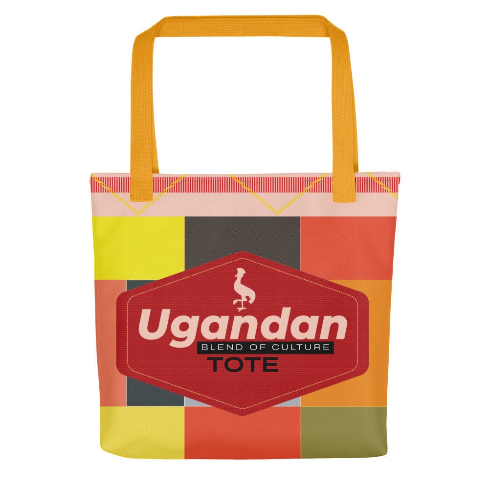 Ugandan Tote Bag Ugandan Gifts Uganda Art Uganda Flag Ugandan Bag - Etsy