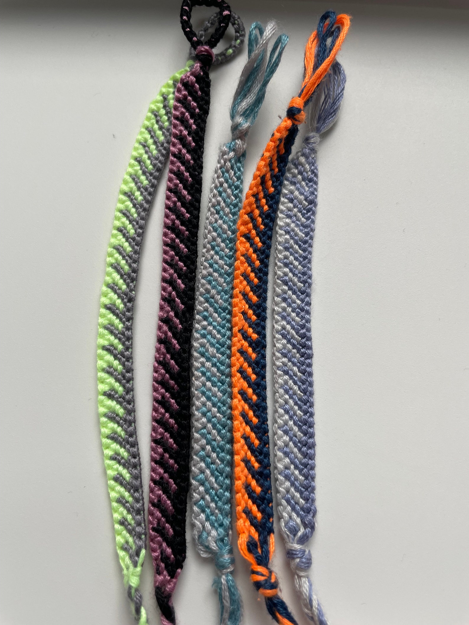 Friendship Bracelet Linking Pattern - Etsy