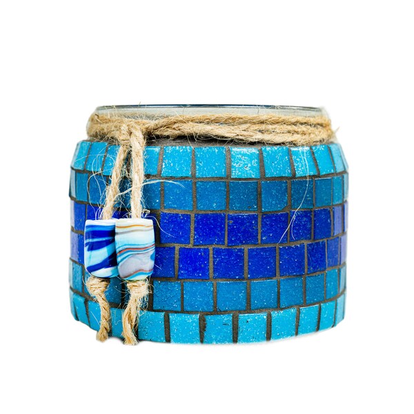 Mosaic Jar - Etsy