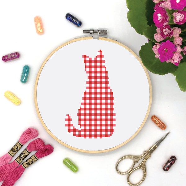 Cross Stitch Gingham - Etsy