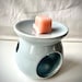 Ceramic Wax Melt / Oil Burner, Handmade and Available in Grey, Black or ...