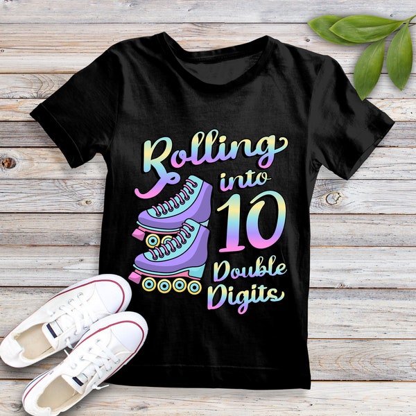 Rolling Into 10 Double Digits Svg - Etsy