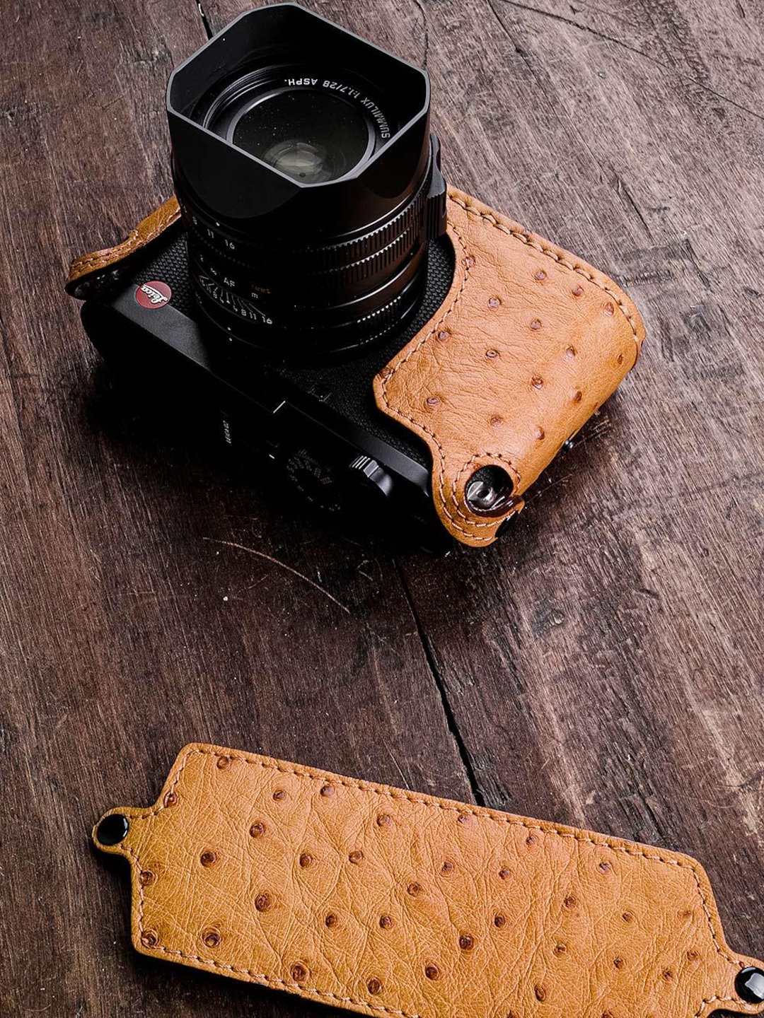 Half Case in Leather for Leica Q3 (& Q3 43) EXOTIC LEATHERS - Etsy