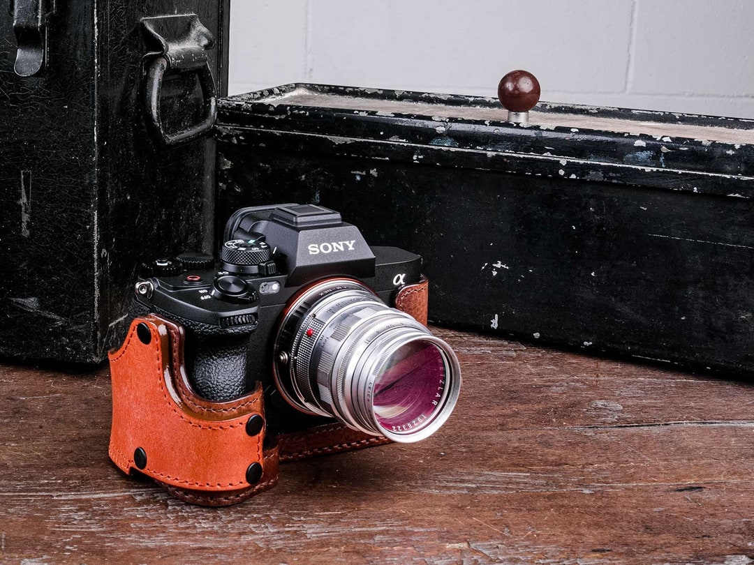 Leather Half Case for Sony A7R V, A1, A9 II, A7 IV and A7S III - Etsy