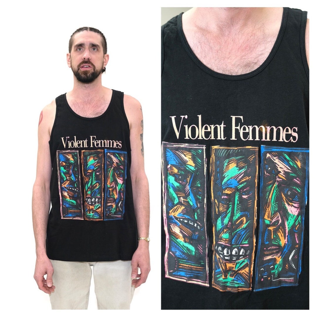 Vintage 1990s Violent Femmes Band T-shirt // Single Stitch Music Tour ...