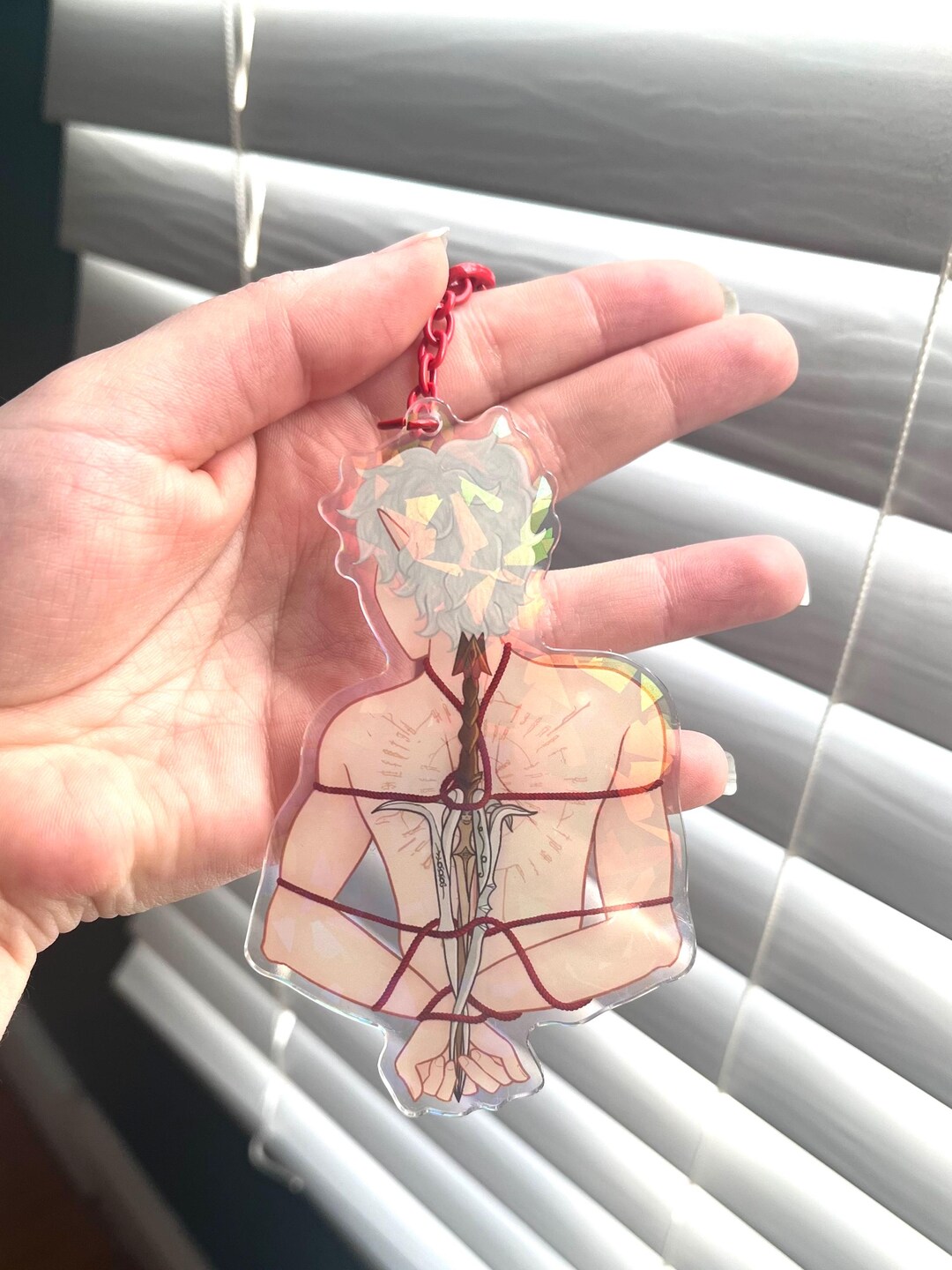 Astarion Shibari Acrylic Keychain - Etsy