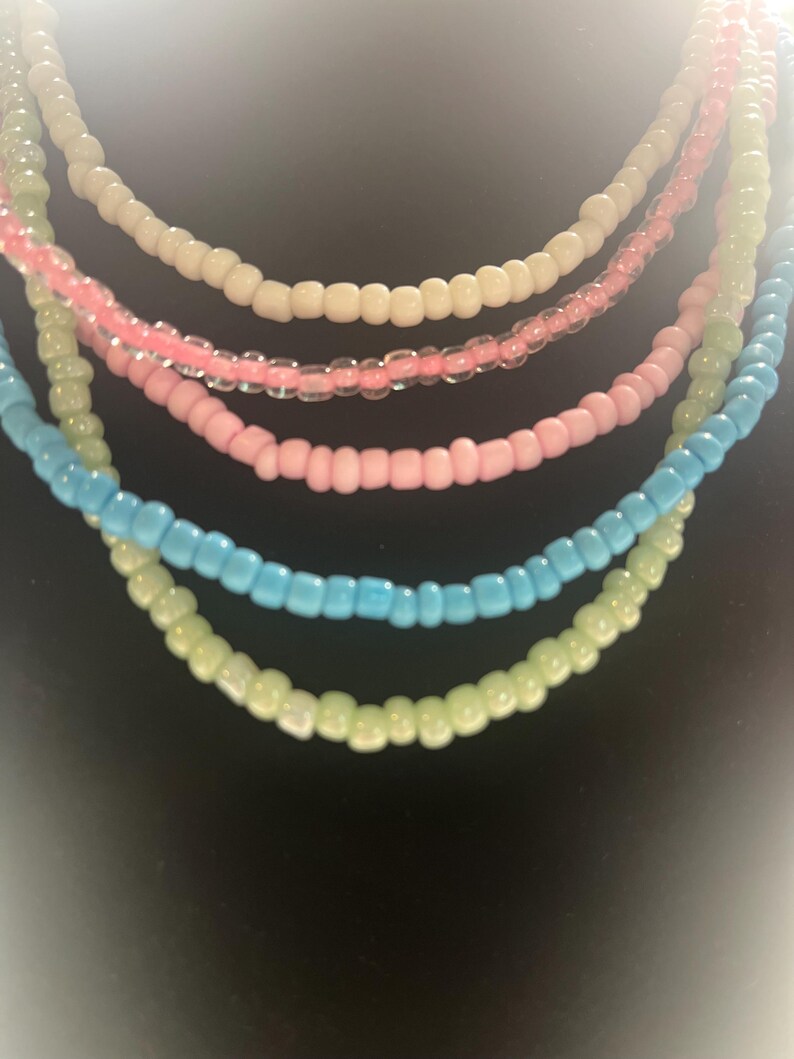 Sead Bead Necklaces - Etsy