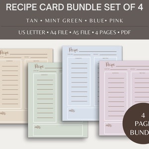 Meal Planner Printable, Grocery List, Meal Planner and Grocery List ...