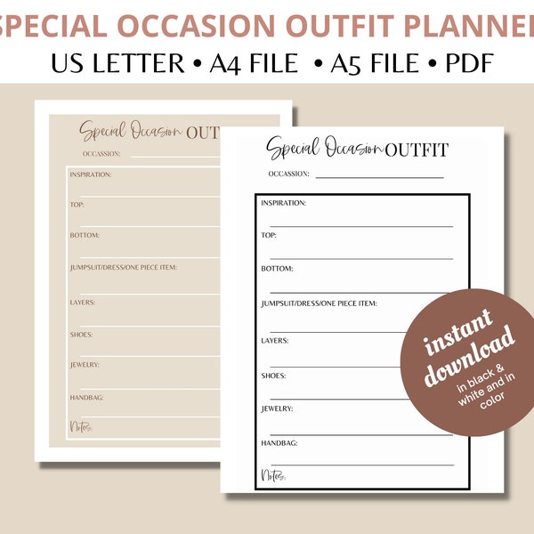 Capsule Wardrobe Checklist - Etsy