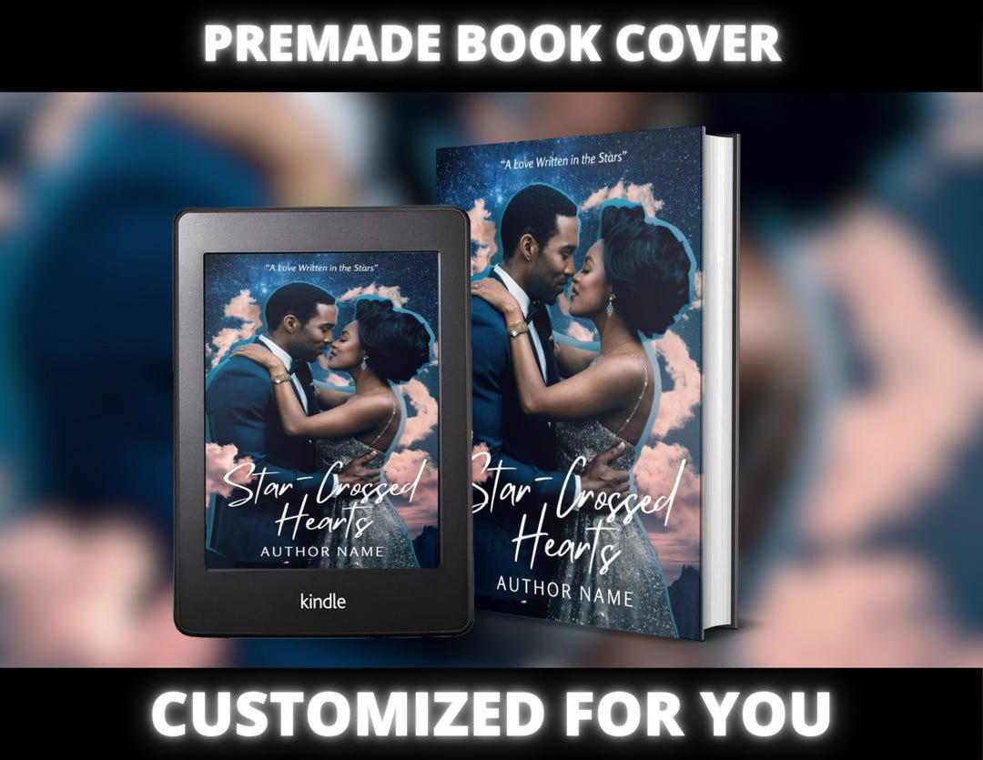 Premade Book Cover - Thriller Romance, Personalized Ebook, Romance ...