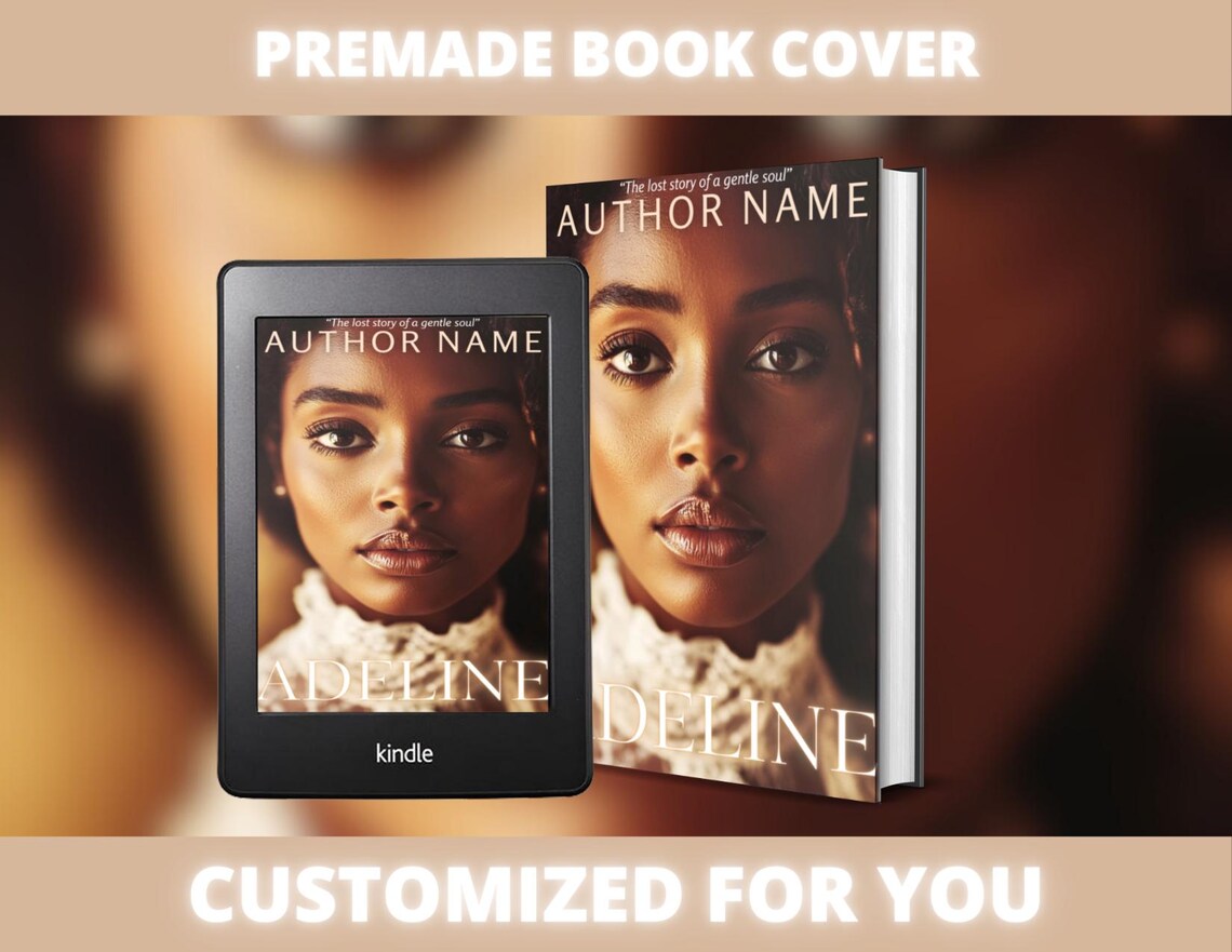 Premade Book Cover - Love Story Romance, Personalized Ebook, Romance ...
