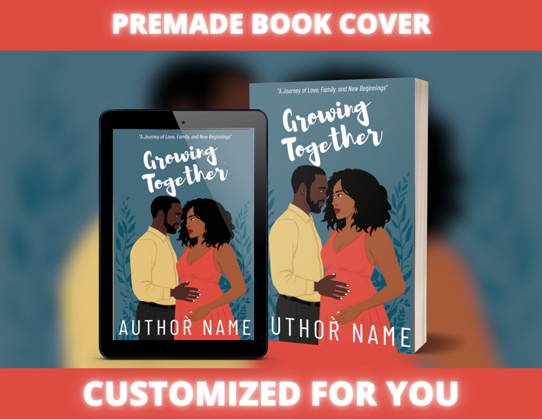 Premade Book Cover - Romance, Personalized Ebook, Romance Cover ...