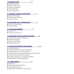 Fiscal Management and Accounting Binder for Nonprofits - Etsy