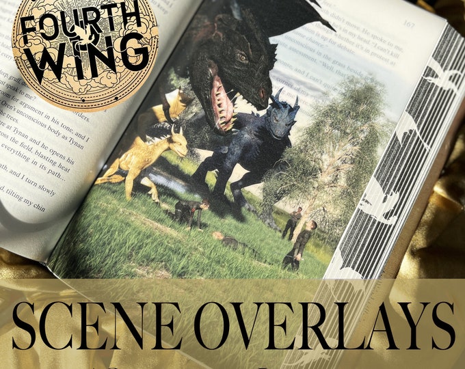 Fourth Wing Overlays Set - Etsy
