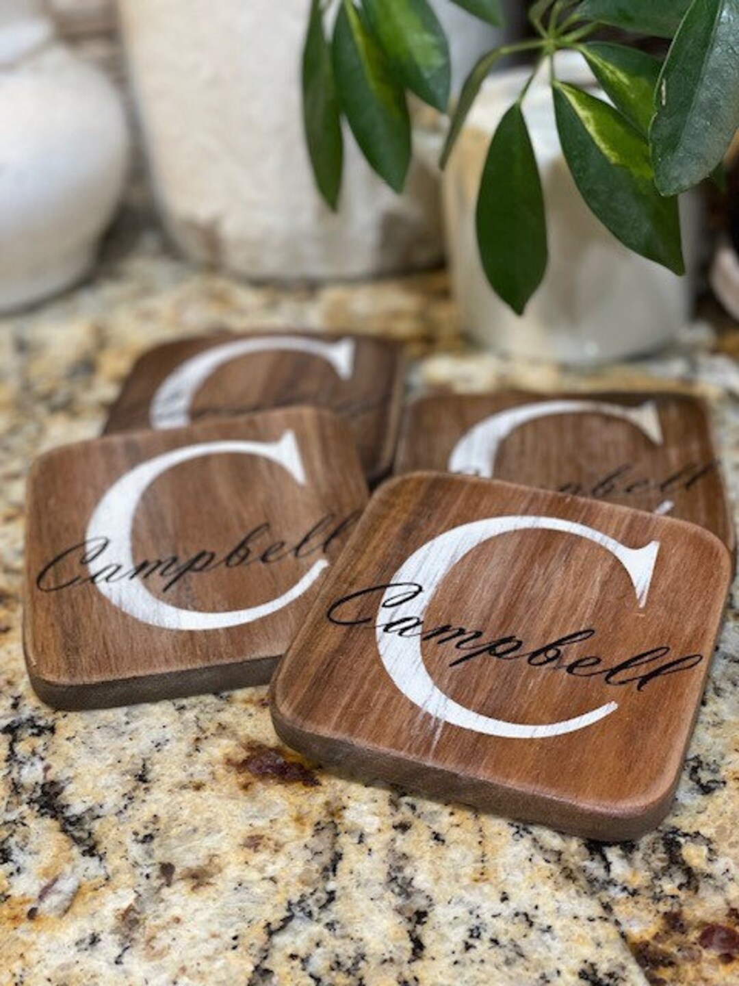 Custom Wood Coasters - Etsy