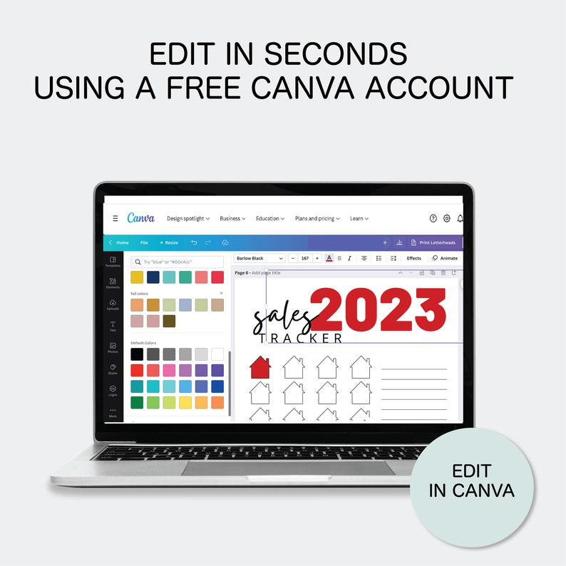 Real Estate Goal Chart Template, Real Estate Goal Tracker, Real Estate ...