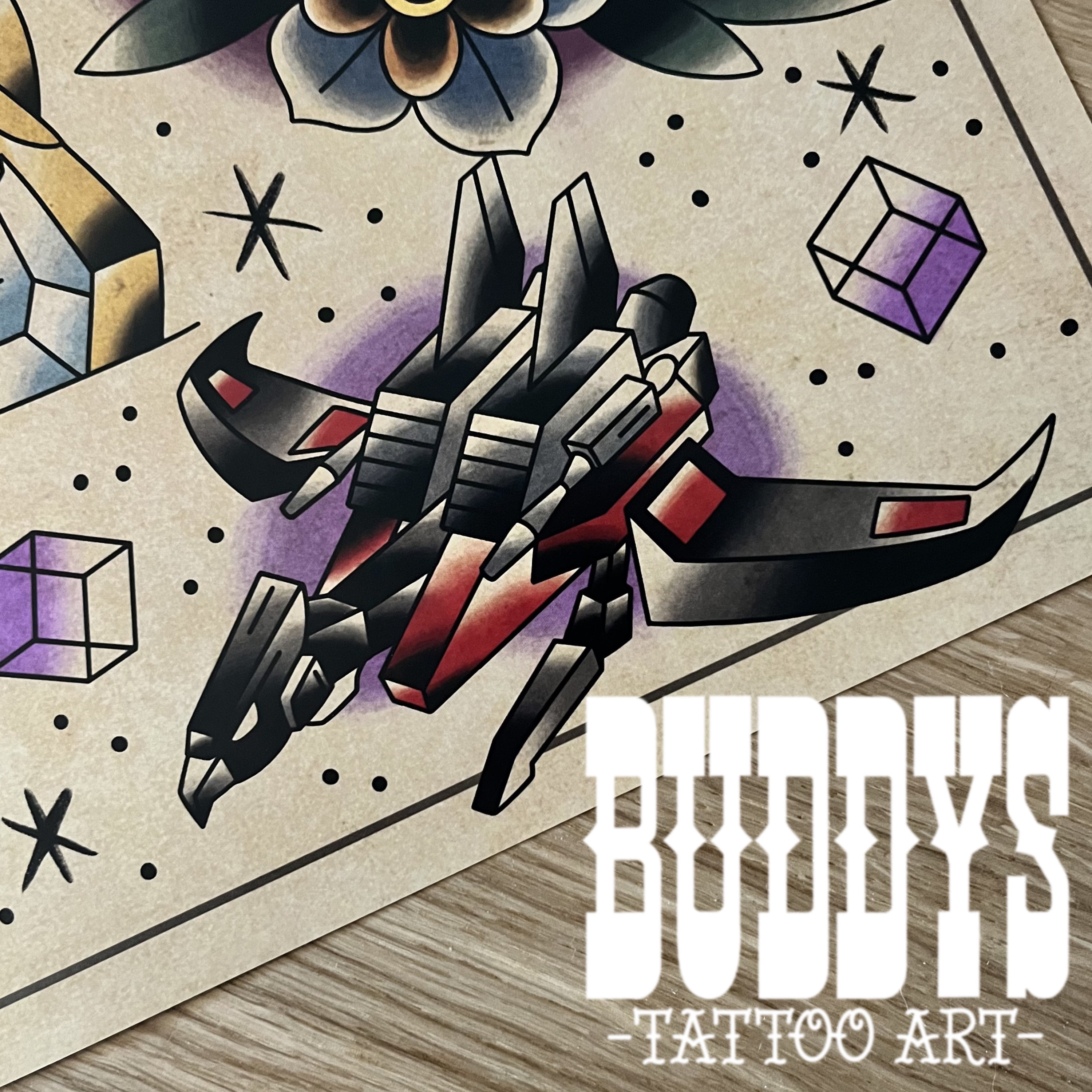 Transformers Traditional Americana Tattoo Flash Sheet - Etsy