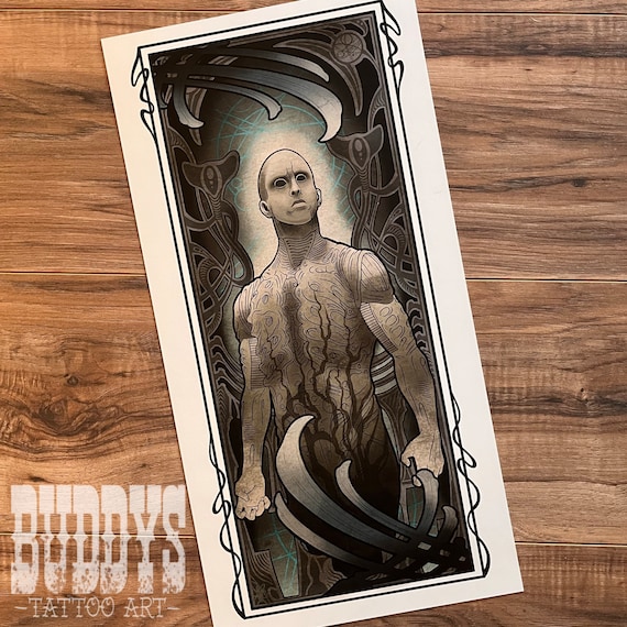 Art Nouveau Tattoo Men