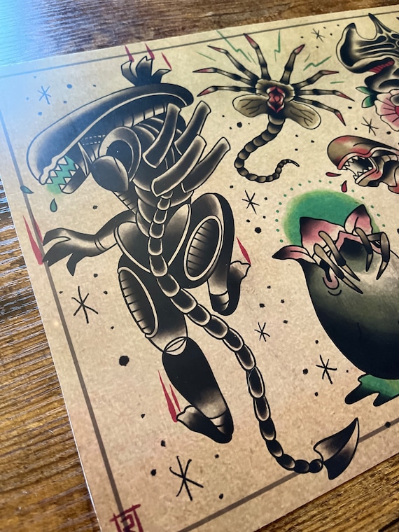 Xenomorph Tattoo Designs 30 Best Alien Tattoo Ideas You Should Check