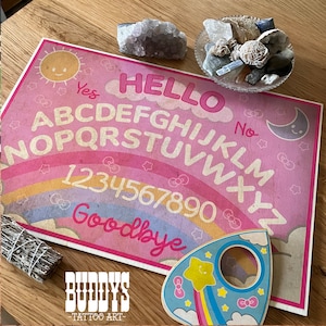 Hello Kitty Toy Inspired Ouija Talking Board / Spirit Board - Etsy