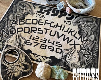 Vintage Style Beetlejuice Inspired Ouija Talking Board /spirit Board - Etsy