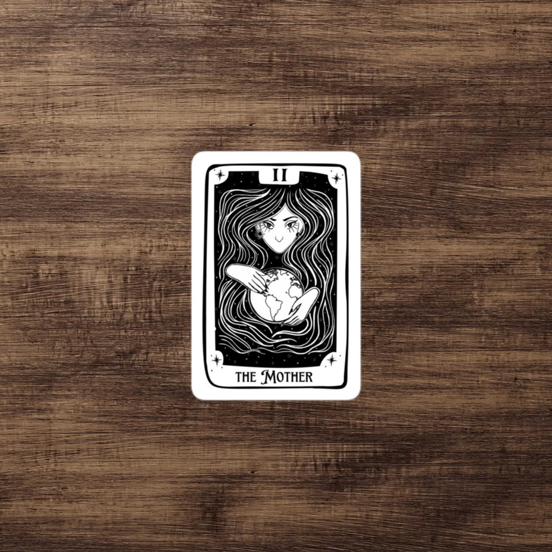 The Mother Sticker | Tarot Card Sticker | High Priestess Tarot Sticker ...