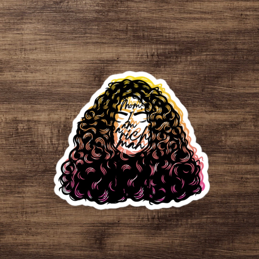 Mom, I Am a Rich Man Sticker | Cher Sticker | Stickers for Hydroflask ...