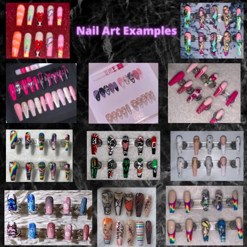 Custom Nail Set | Luxury Press on Nails | Glue on Nails | Press on ...