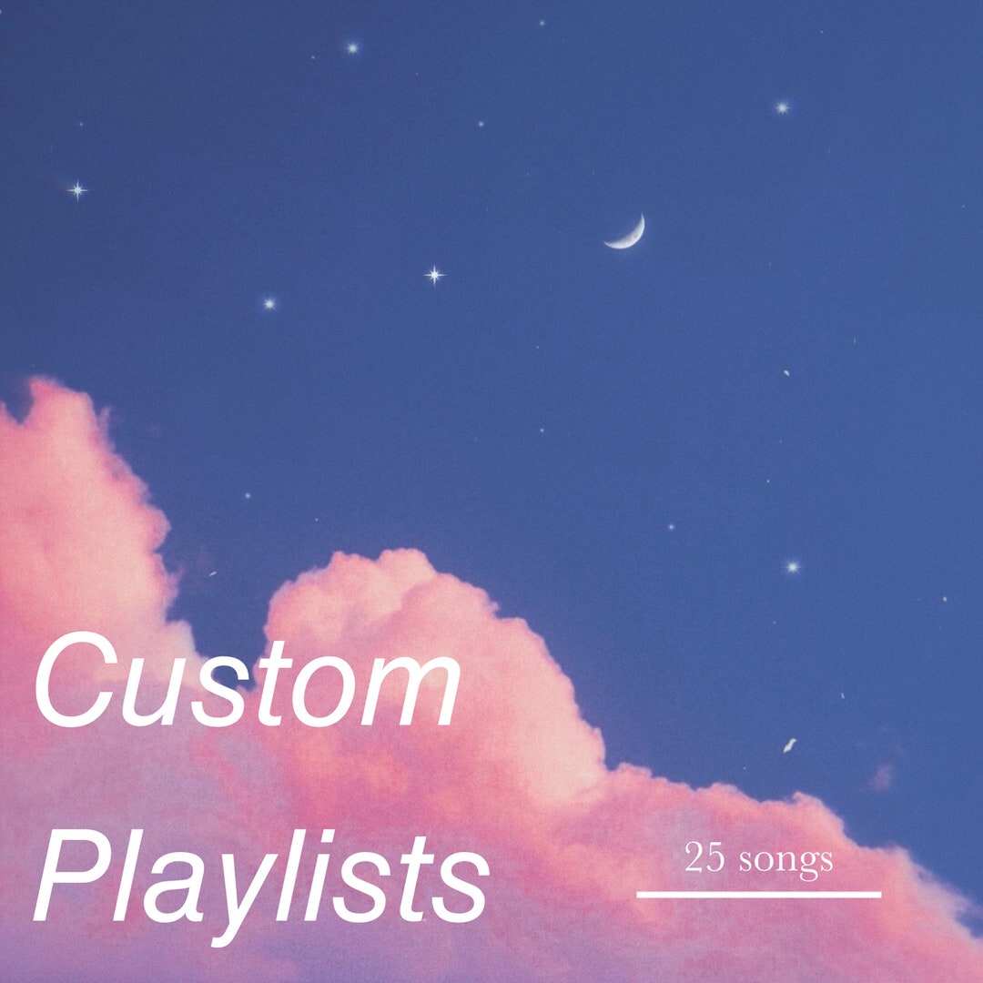 Custom Playlists! - Etsy UK
