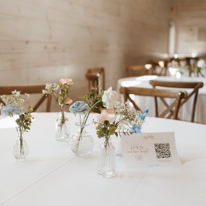 Camera QR Code Table Tent Scan Sign QR Event Card Wedding - Etsy