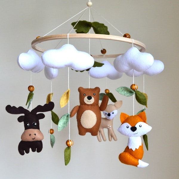 Forest Mobile - Etsy
