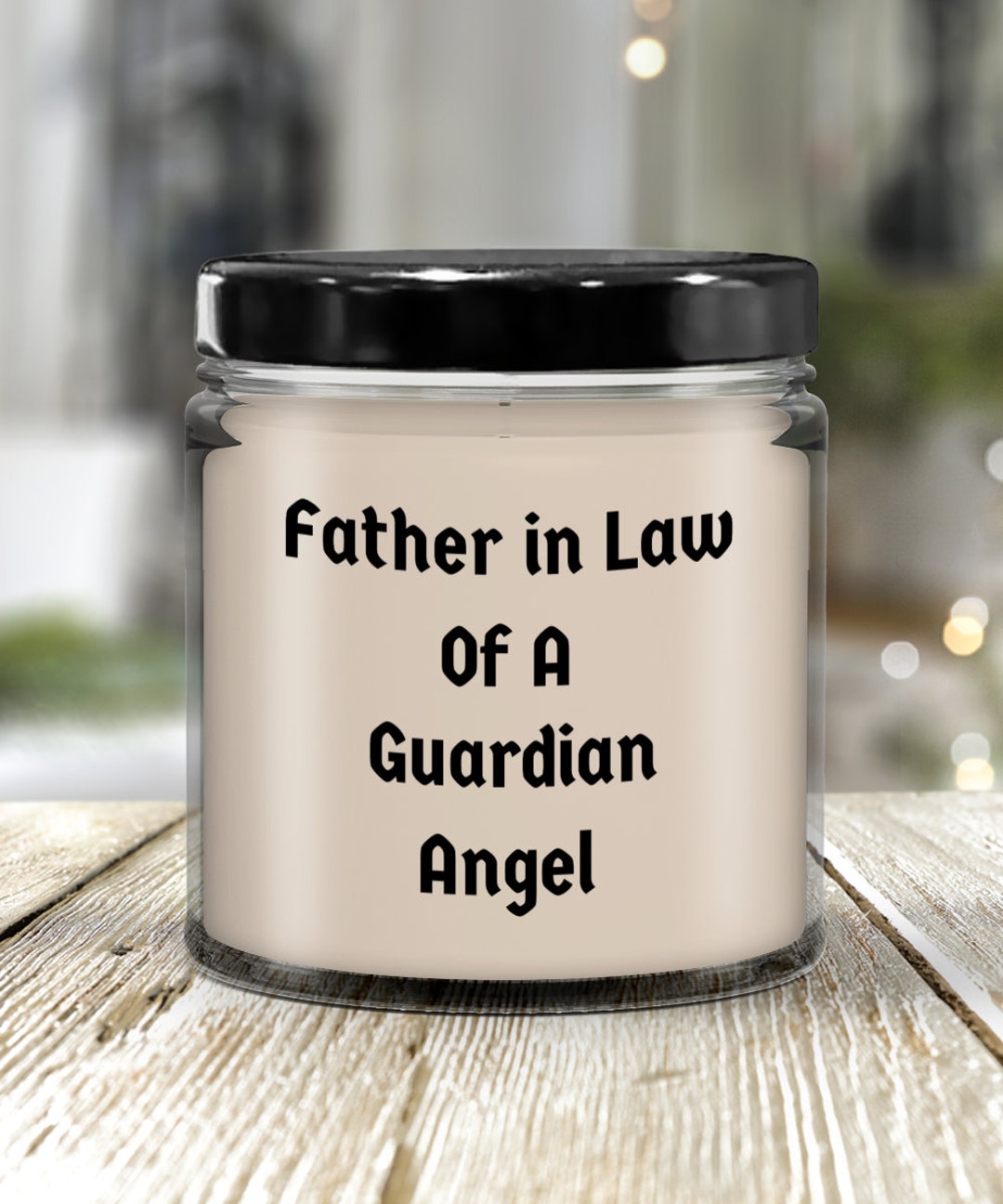 Guardian Angel Father in Law Candle, Guardian Angel Candle, Grieving ...