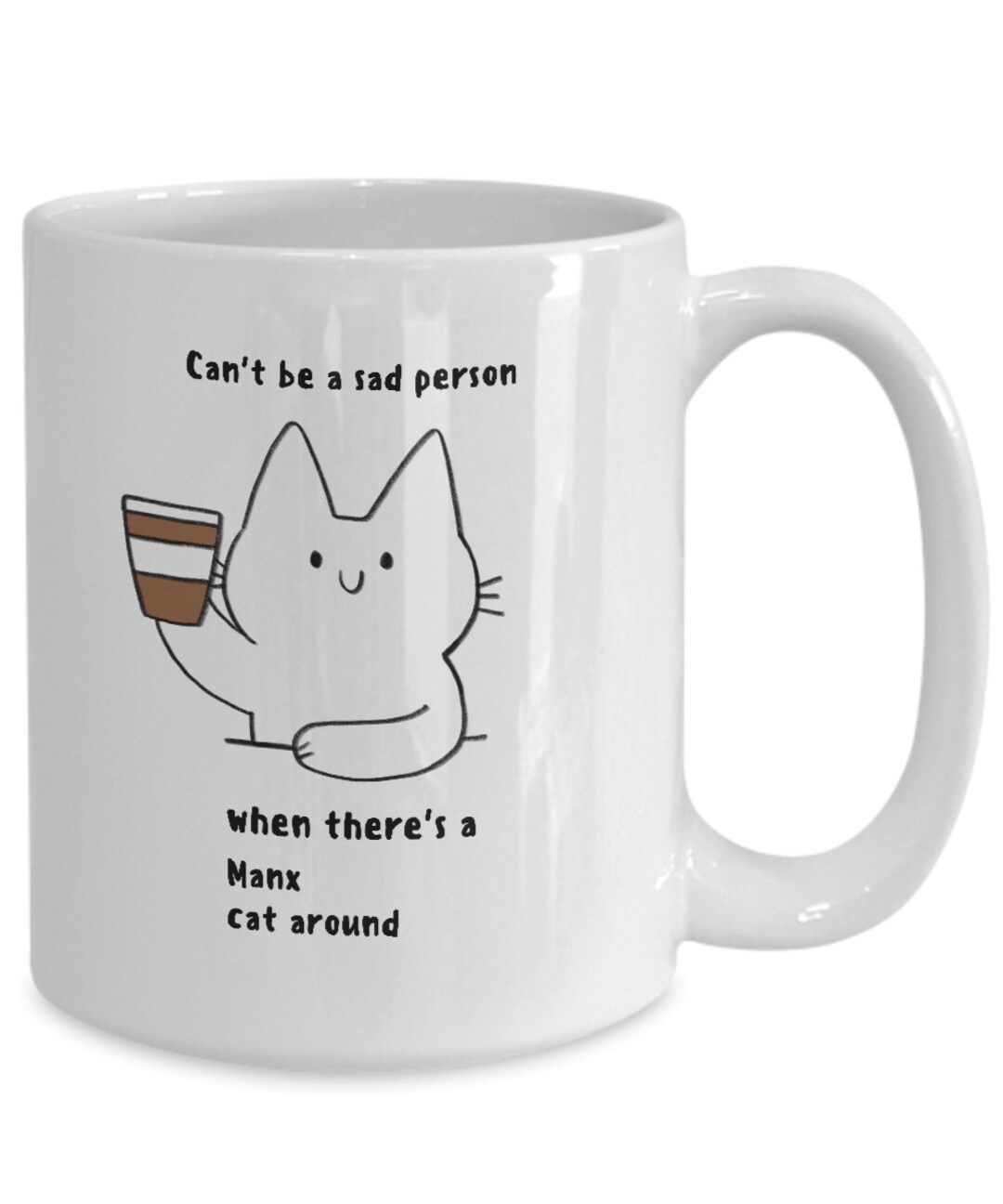 Manx Cat Mug, Manx Cat, Pet Memorial Mug, Manx Cat Owner Mug, Manx Cat ...