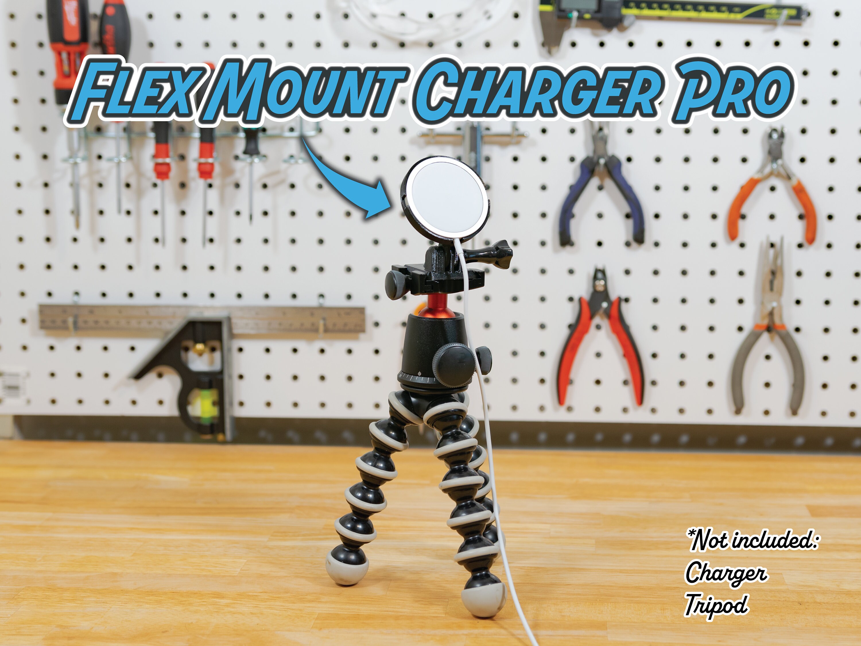 Magsafe® Charger-ready Phone Stand / Iphone® Mount With Gopro ...