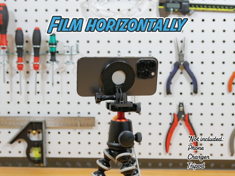 Magsafe® Charger-ready Phone Stand / Iphone® Mount With Gopro ...