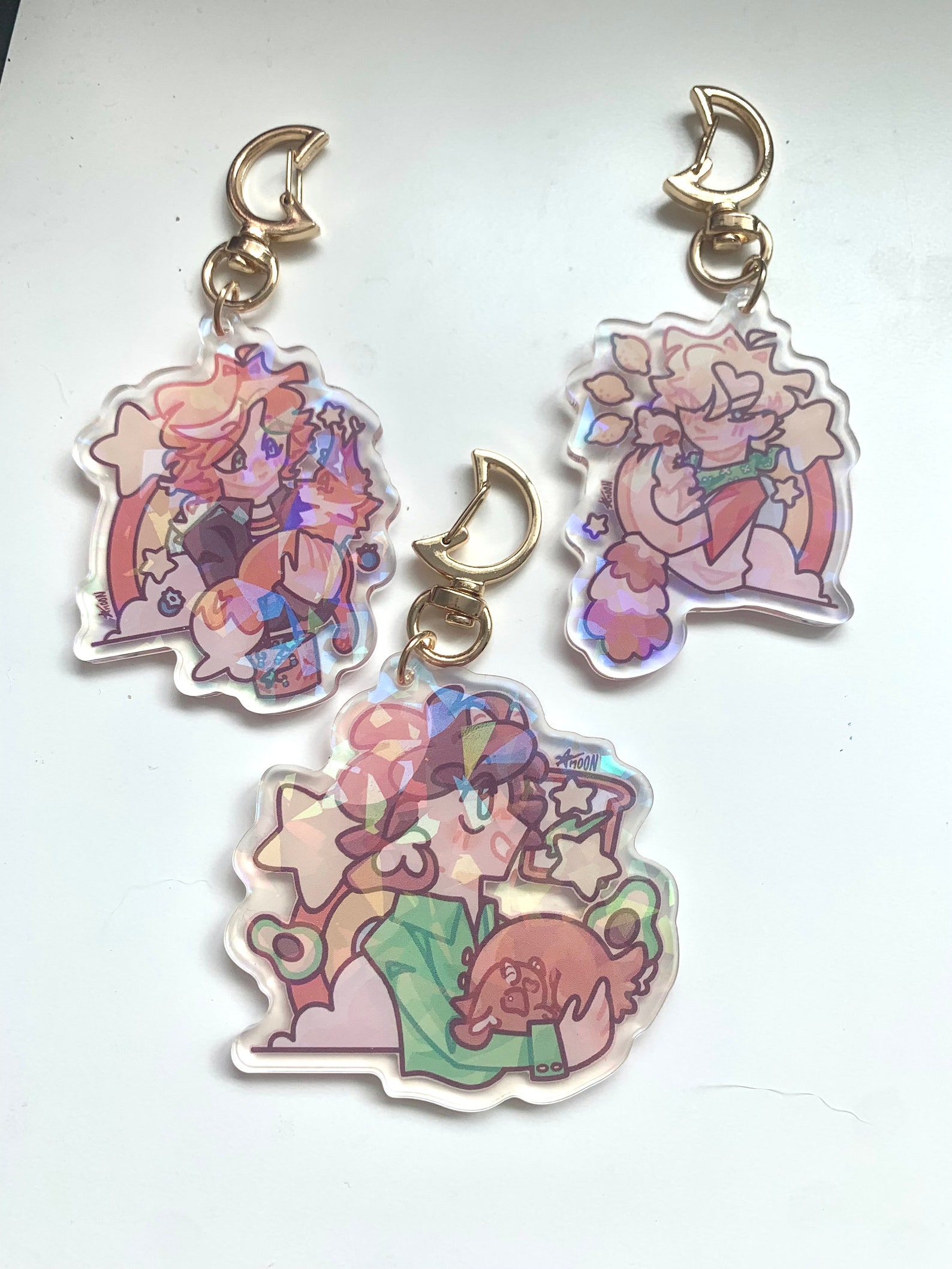 Sun Kissed MCYT Keychain Series - Etsy