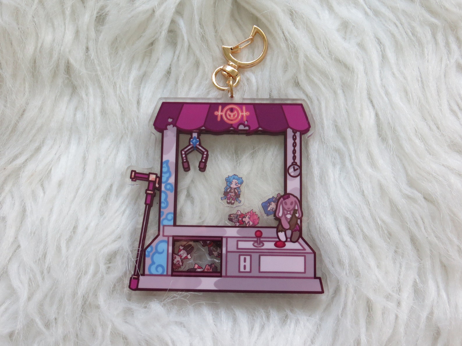 Arcane Claw Machine Keychains - Etsy