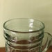 Small Glass Tankard Square Brick Design 225ml - Etsy UK